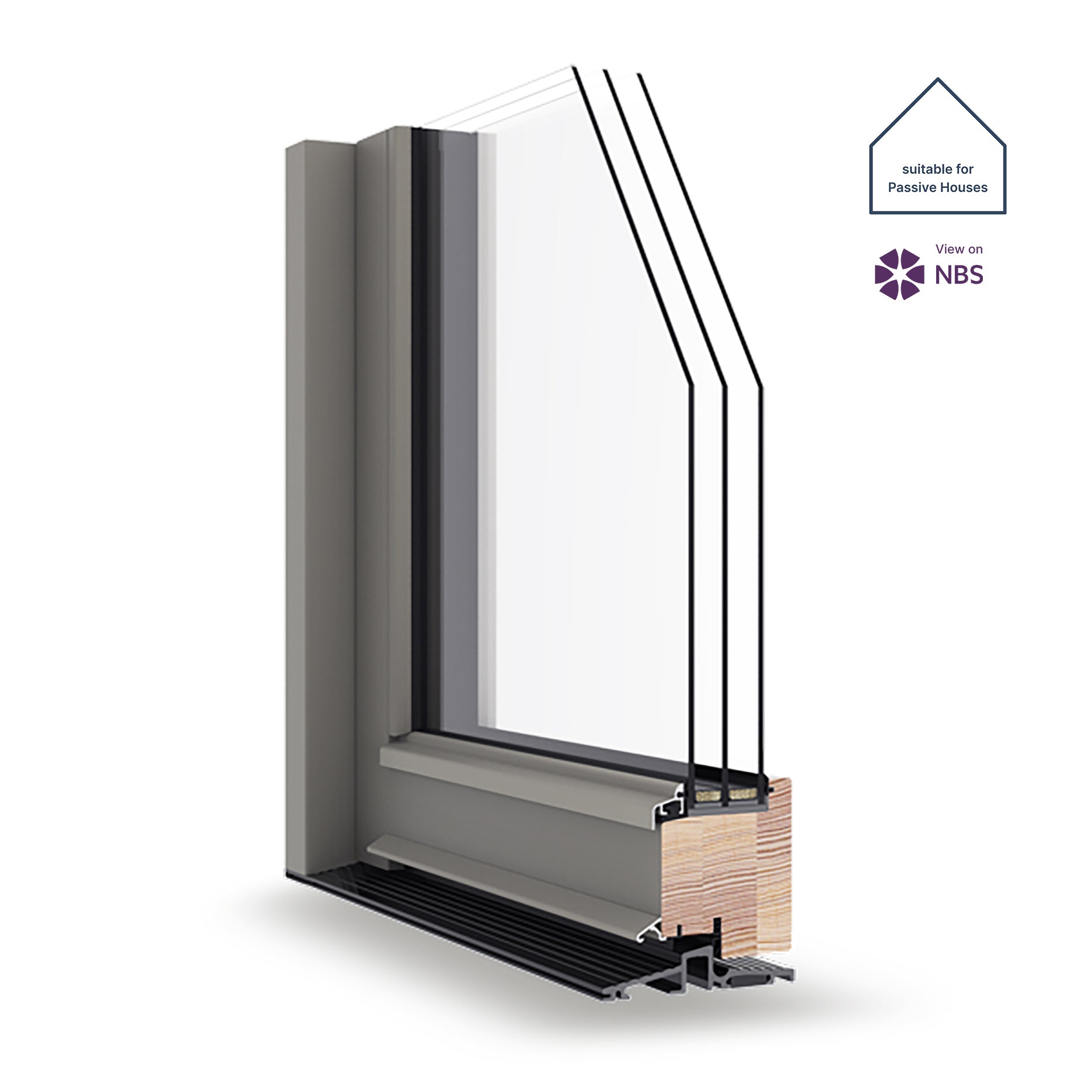 Passive House Triple Glazed Doors from Norrsken